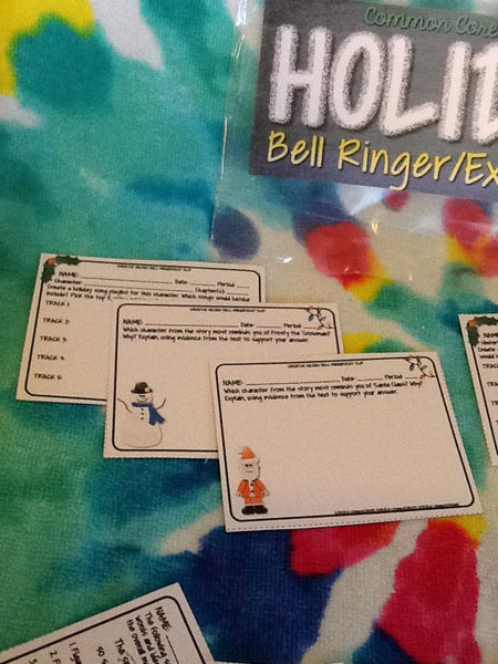 Holiday Bell Ringer or Exit Slips 15 Total – JAMsCraftCloset