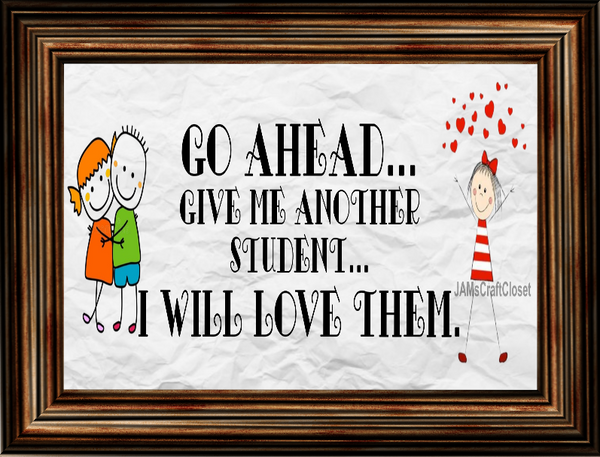 GIVE ME ANOTHER STUDENT 2 Digital Graphic SVG-PNG-JPEG Download Positi ...