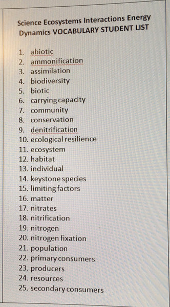 Science ECOSYSTEMS -INTERACTIONS-ENERGY-DYNAMICS Teacher Resource Supp ...