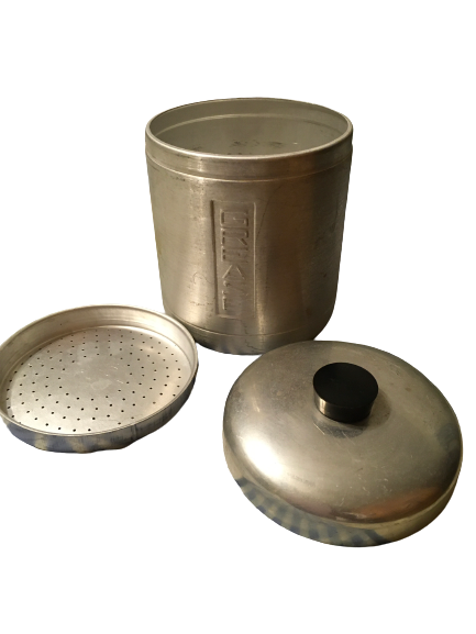 Vintage Aluminum GREASE Can Collectible - SteelMasters, Inc. Italy Spu ...