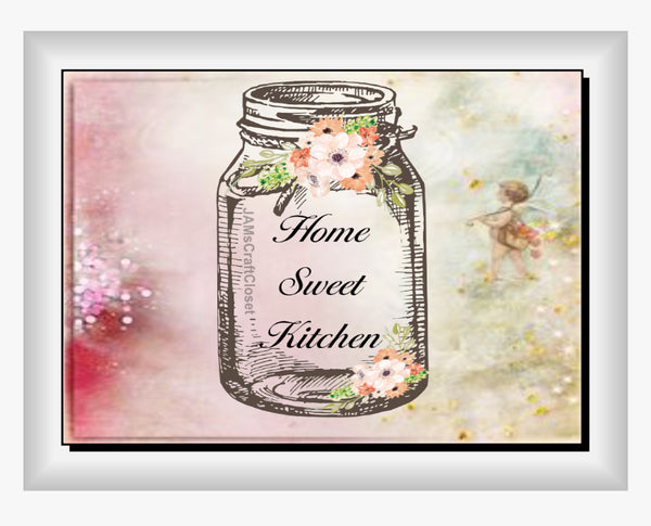 Printable Mason Jar Border Mason Jar Flower Craft For Kids Messy