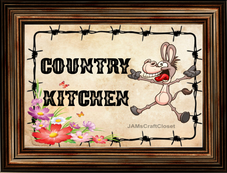 BUNDLE COUNTRY KITCHEN Digital Graphic Design Kitchen Decor Wall Art D ...
