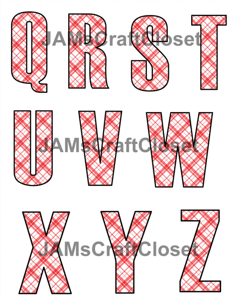 ALPHABET SET Digital Graphic Design Typography Clipart SVG-PNG Sublima ...