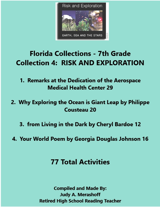 Florida Collections 7th Grade Collection 4 RISK AND EXPLORATION Supple ...