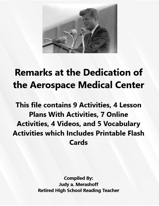 Florida Collection 4 Remarks Dedication of the Aerospace Health Center ...