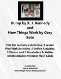Dump and How Things Work 7th Grade Florida Collection 5 Supplemental A ...