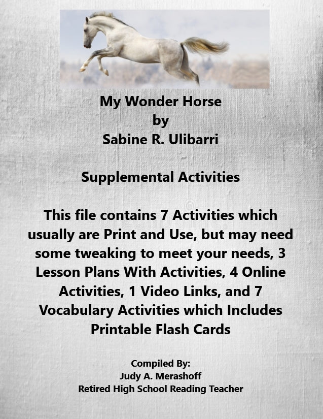 Florida Collections 6th Grade Collection 4 My Wonder Horse Supplementa ...
