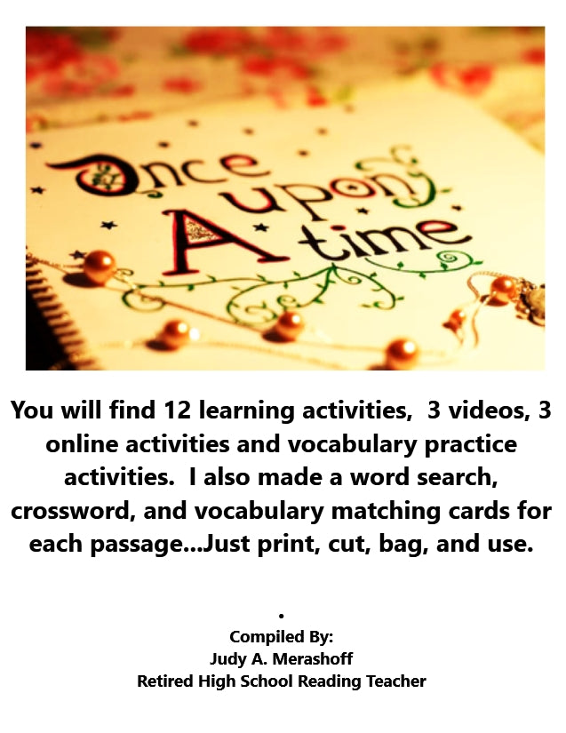 Once Upon a Time by Nadine Gordimer from HMH 9th Grade Textbook Collec ...