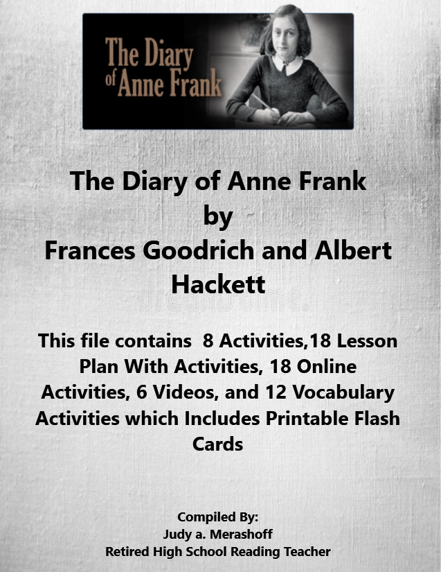 Florida Collection 8th Grade Collection 5 The Diary of Anne Frank Supp ...