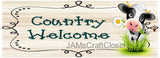 BUNDLE COUNTRY WELCOME 2 Graphic Design Downloads SVG PNG JPEG Files S ...
