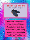 Thank You Maam By Langston Hughes Teacher Supplemental Resources Fun E ...