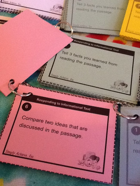 Informational Text Questions 15 Sets Buddy or Group Activity ...