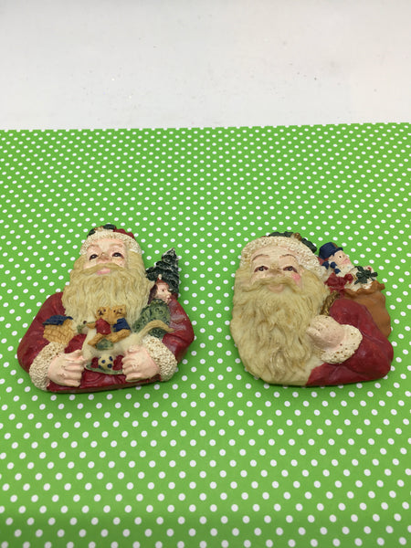 Santa Claus Magnets Vintage Christmas Holiday Decoration Kitchen Decor ...