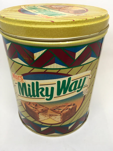 Tin Vintage Mars Milky Way Advertising Tin Collector 100th Anniversary ...