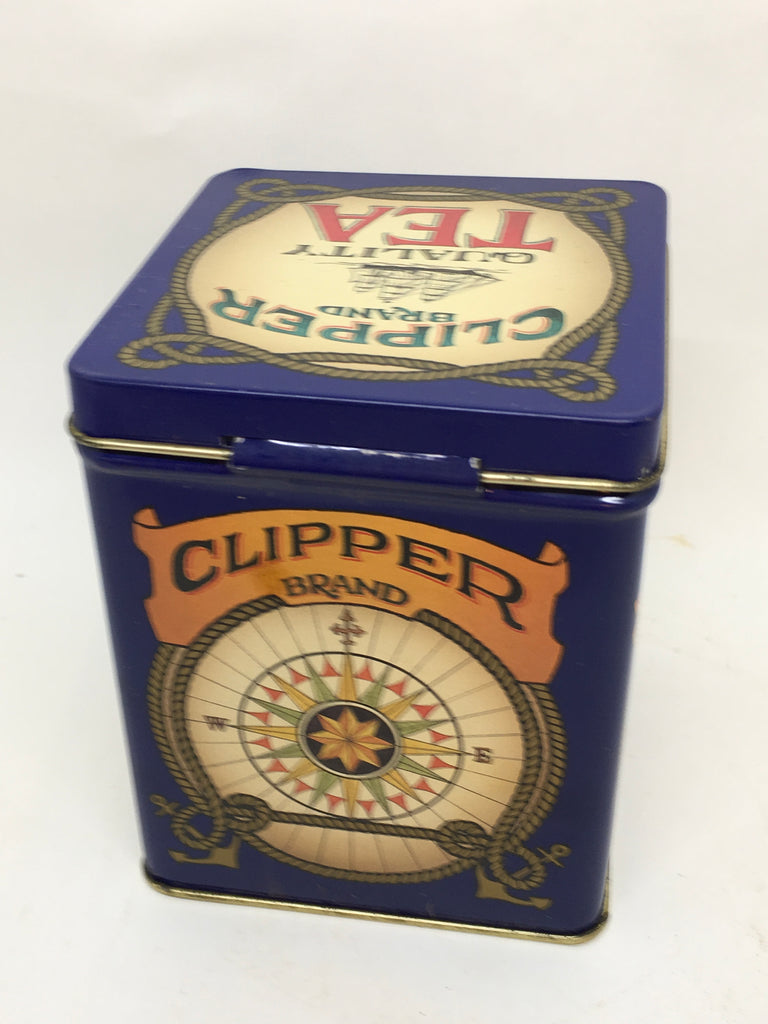 Tin Vintage English Clipper Brand Quality Tea Advertising Tin Collecto ...