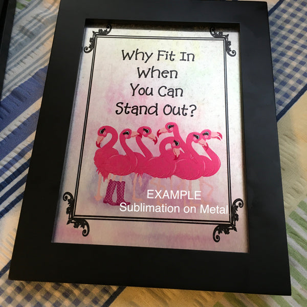 WHY FIT IN WHEN YOU CAN STAND OUT Flamingo Digital Graphic SVG-PNG-JPE ...