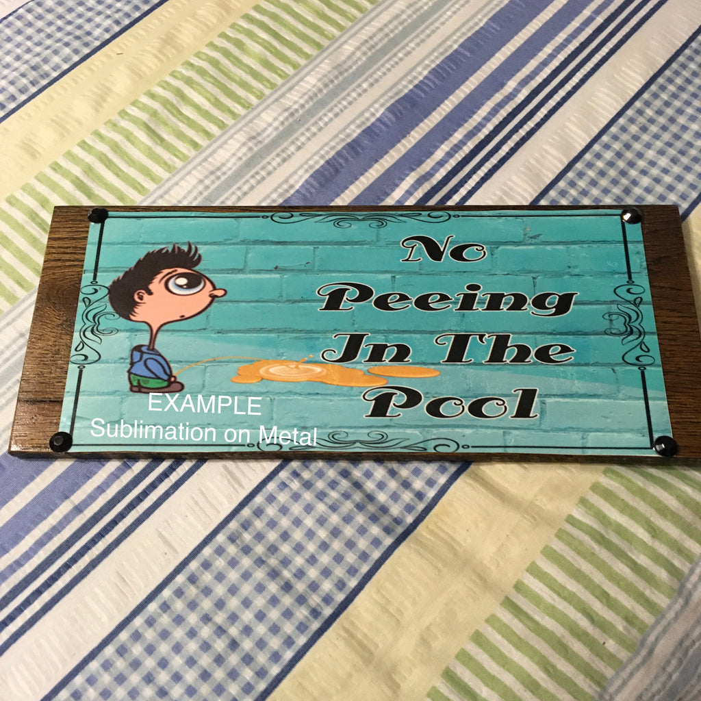 NO PEEING IN THE POOL Digital Graphic SVG-PNG-JPEG Download Positive S ...