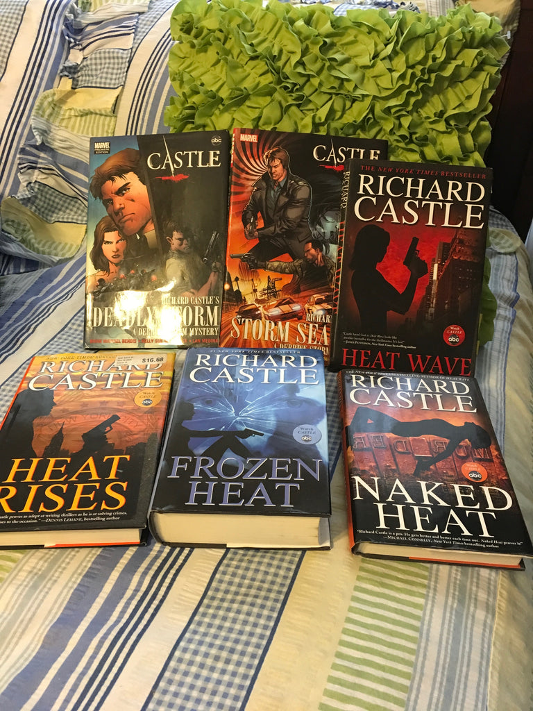 Book Hardback By Author Richard Castle FROZEN HEAT Castle Was An ABC T ...
