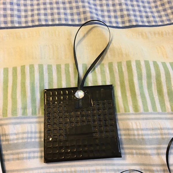 Fancy MERRY CHRISTMAS Ceramic Tile Ornament Christmas Gift Tree Decor ...