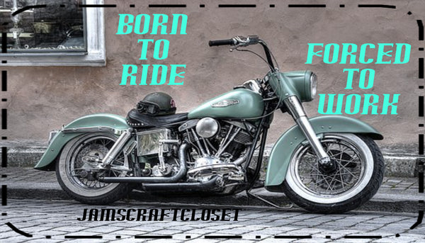 Motorcycle License Vanity Plate Custom Tag Front Clever Funny Unique B ...