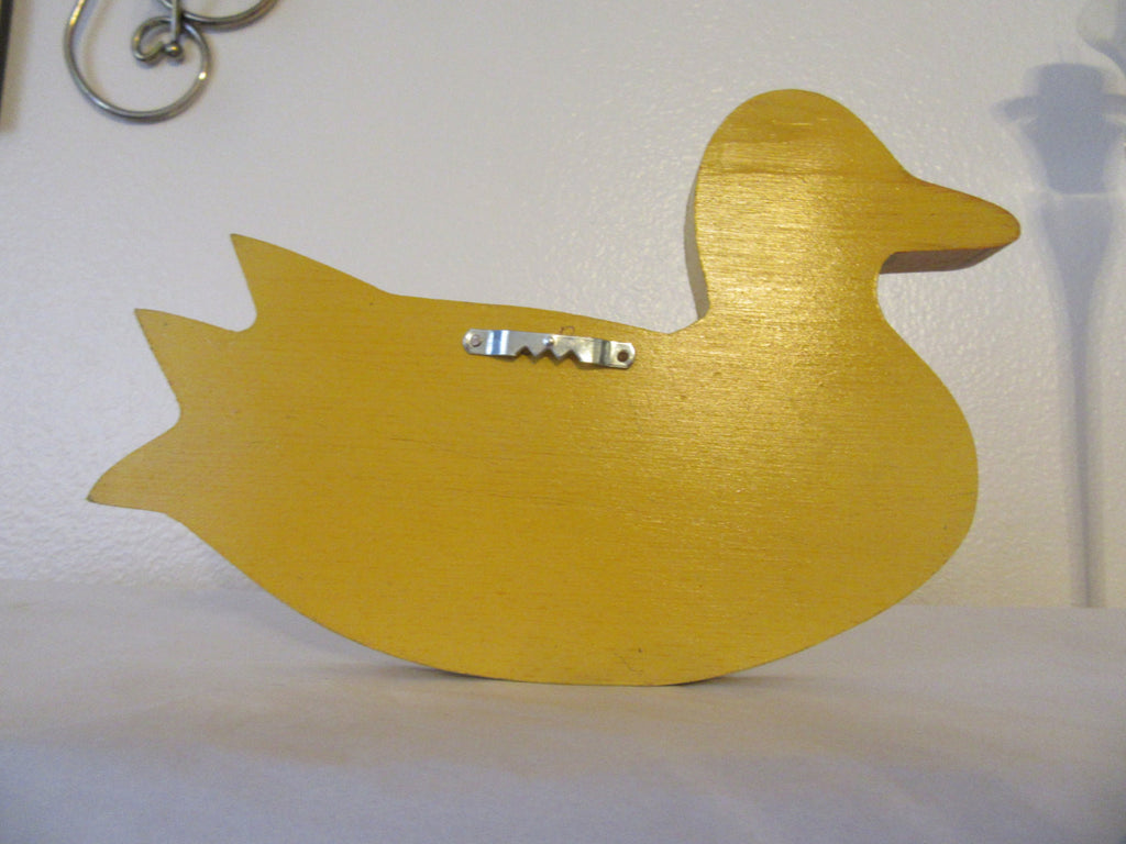 Key Holder Duck Vintage Primitive Wooden Handmade Hand Painted by My D ...